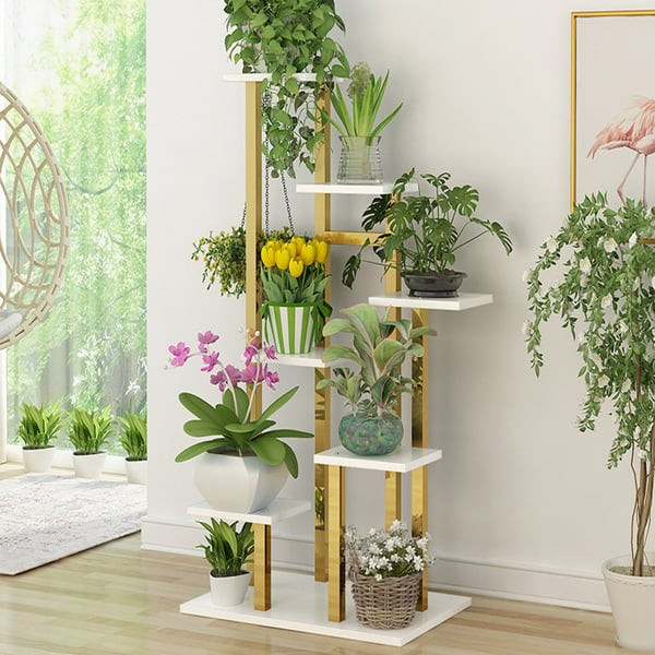 20 Bold And Eye-Catching Plant Stand Concepts - ZuneTalk Green