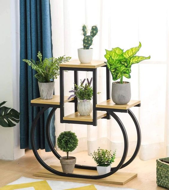 20 Bold And Eye-Catching Plant Stand Concepts - ZuneTalk Green